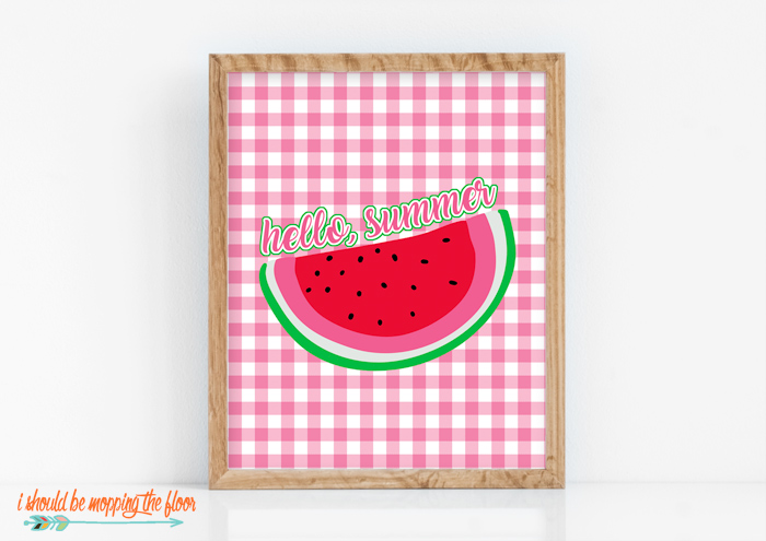 Free Watermelon Printable Designs | i should be mopping the floor
