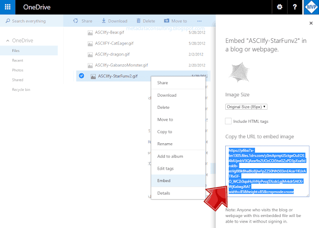 Metadata Consulting [dot] ca: OneDrive 2019 Direct File Download URL Maker