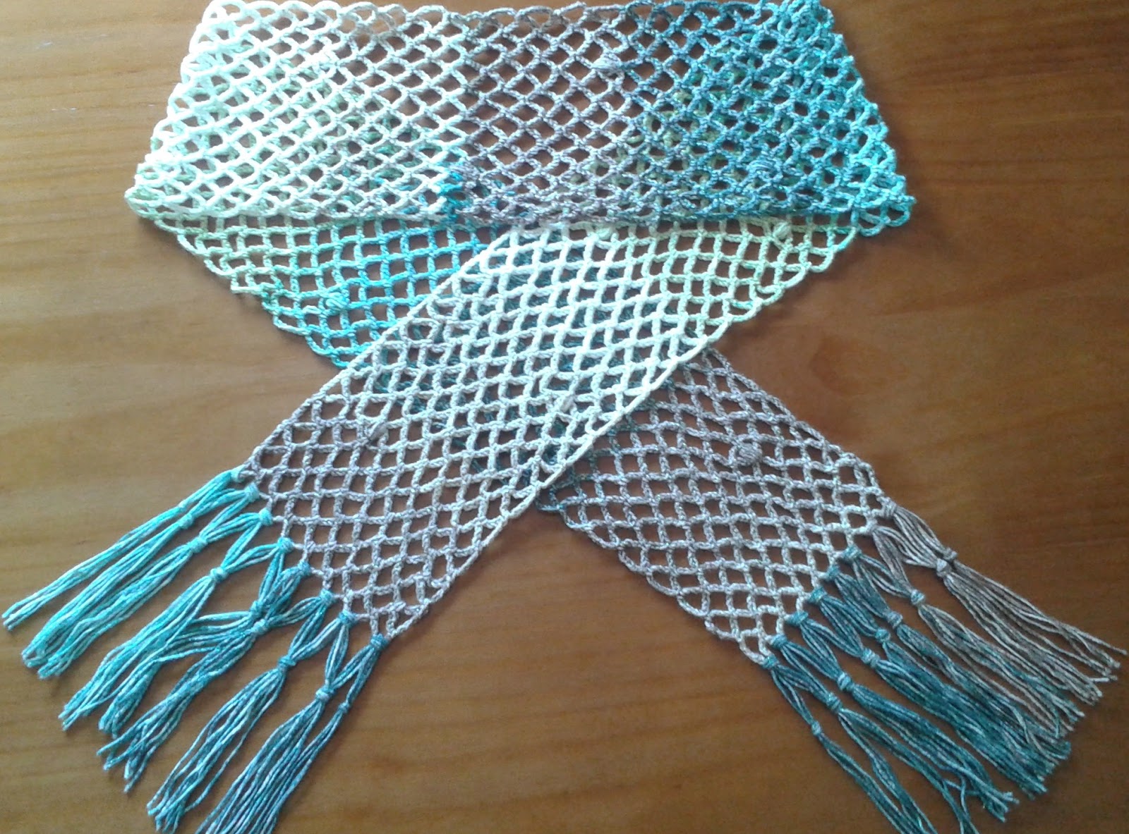 Handmade by LJ : Cachecois em Croche/Crochet Scarves