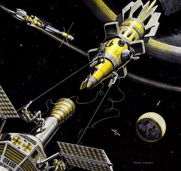Retrofuturism - Design and Art : Space