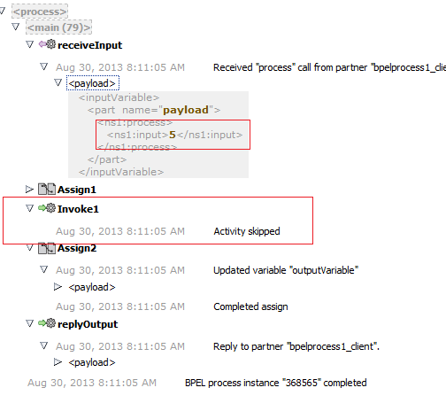 Biradar Shrikant Oracle Soa Blog Skipping Activites Execution In Bpel