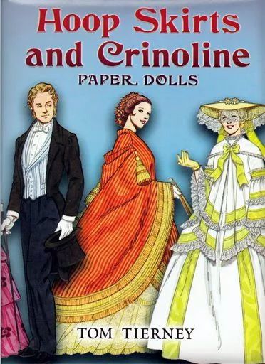 Las Recortables de Veva e Isabel: hopp Skirts and Crinoline