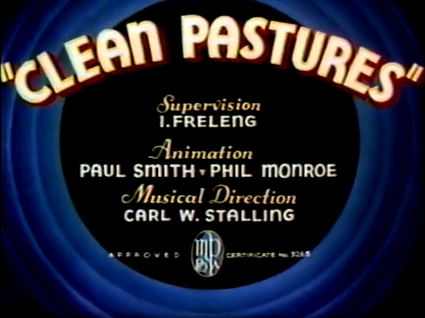 Likely Looney, Mostly Merrie: 164. Clean Pastures (1937)