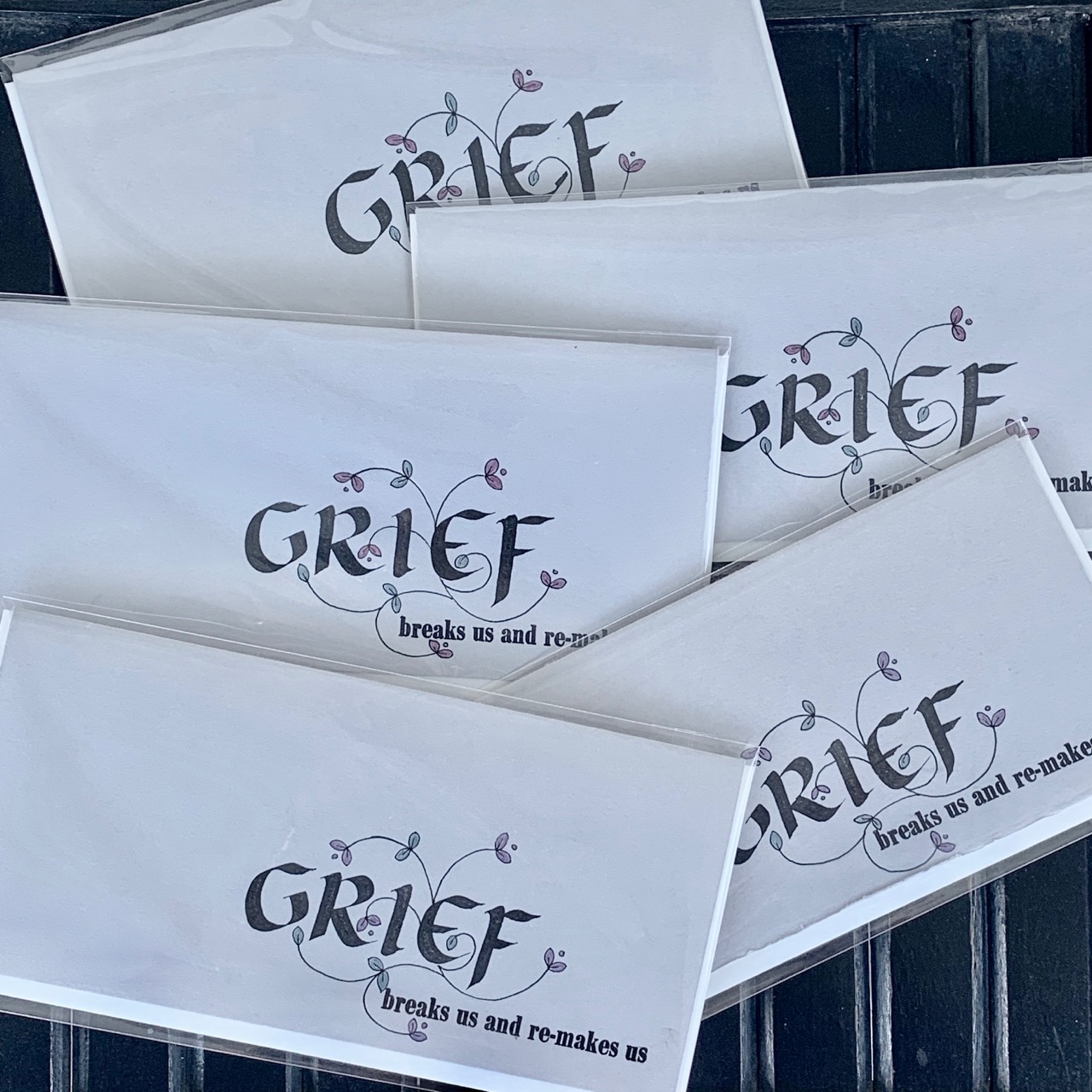 Paper Ponderings: Grief cards