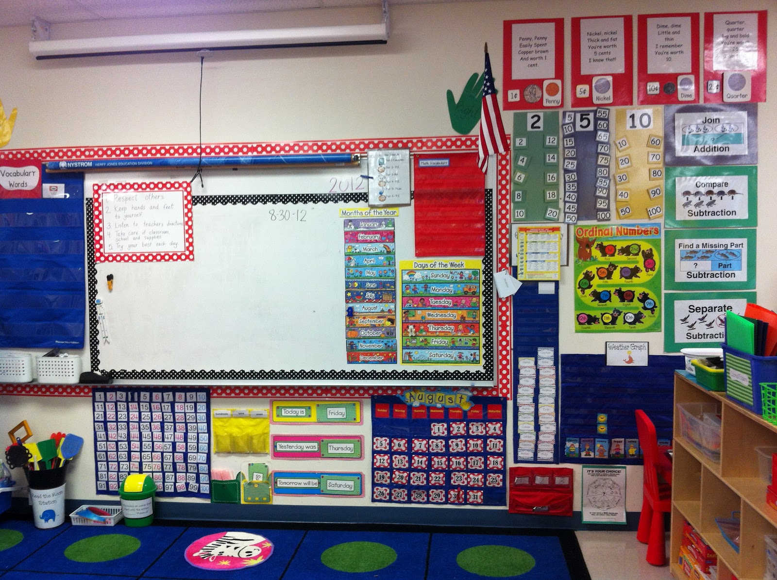 Rulers and Recess: Kindergarten classroom tour