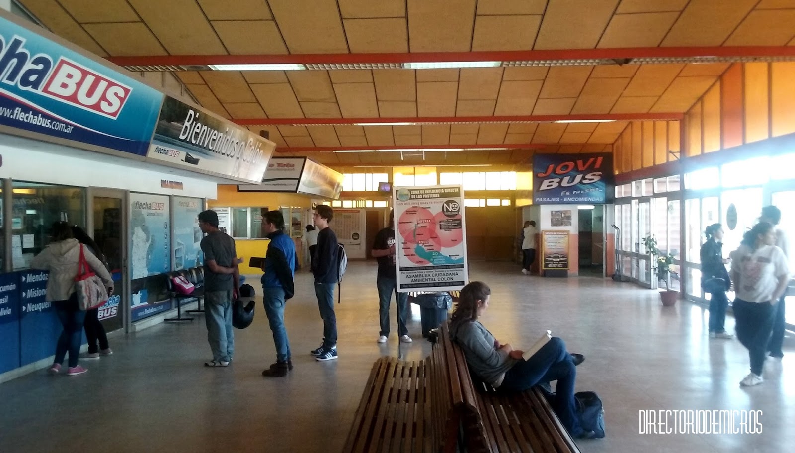 Terminal de Ómnibus de Colón (Entre Ríos, Argentina) -actualizado 2022-