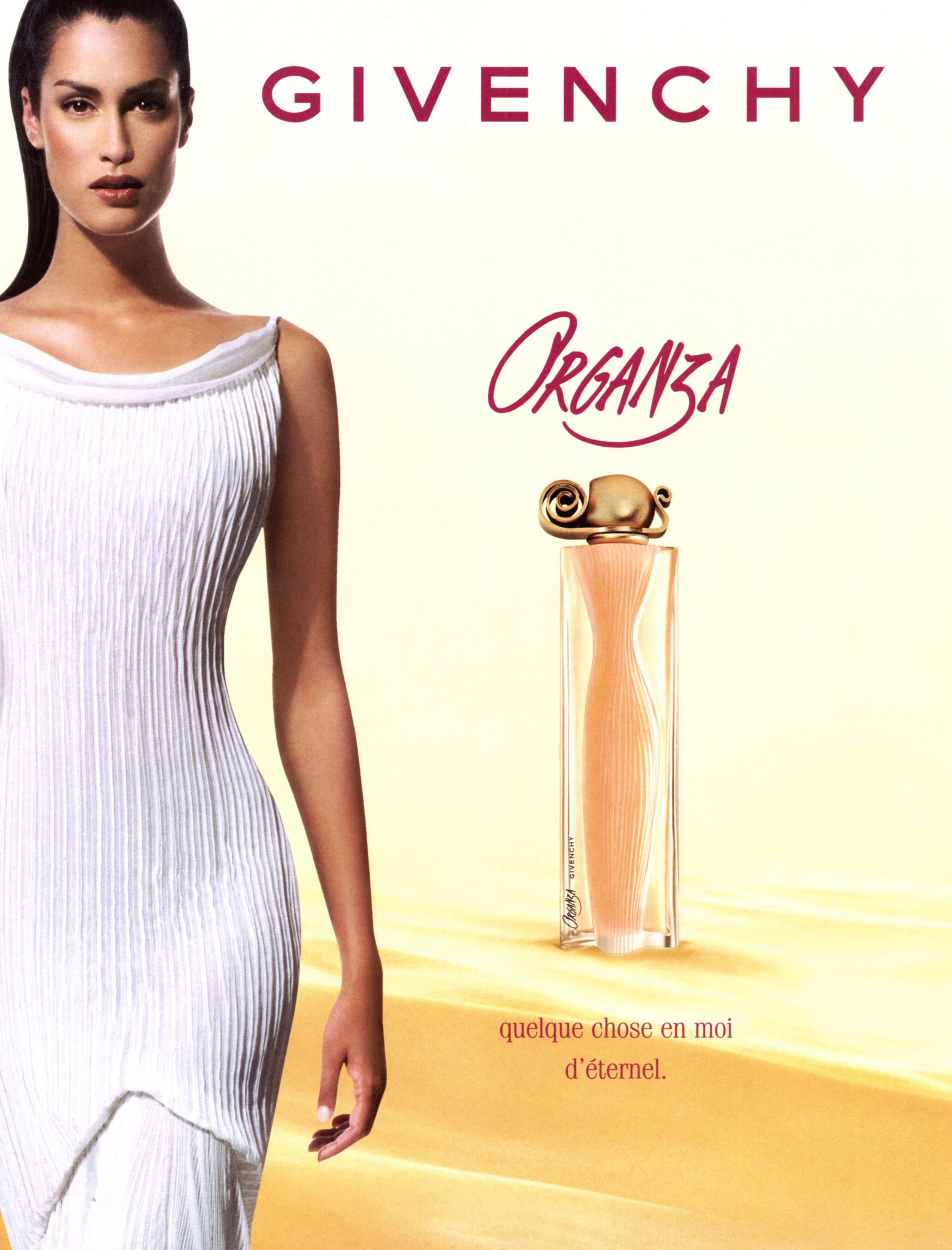 CAMPAIGN: GIVENCHY ORGANZA FRAGRANCE 1999