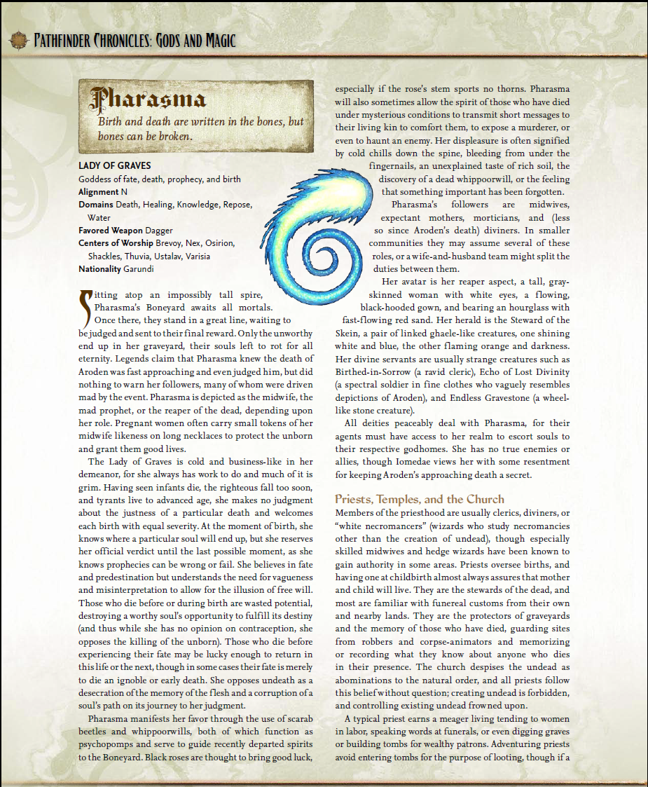 Pathfinder Campaign: August 2016