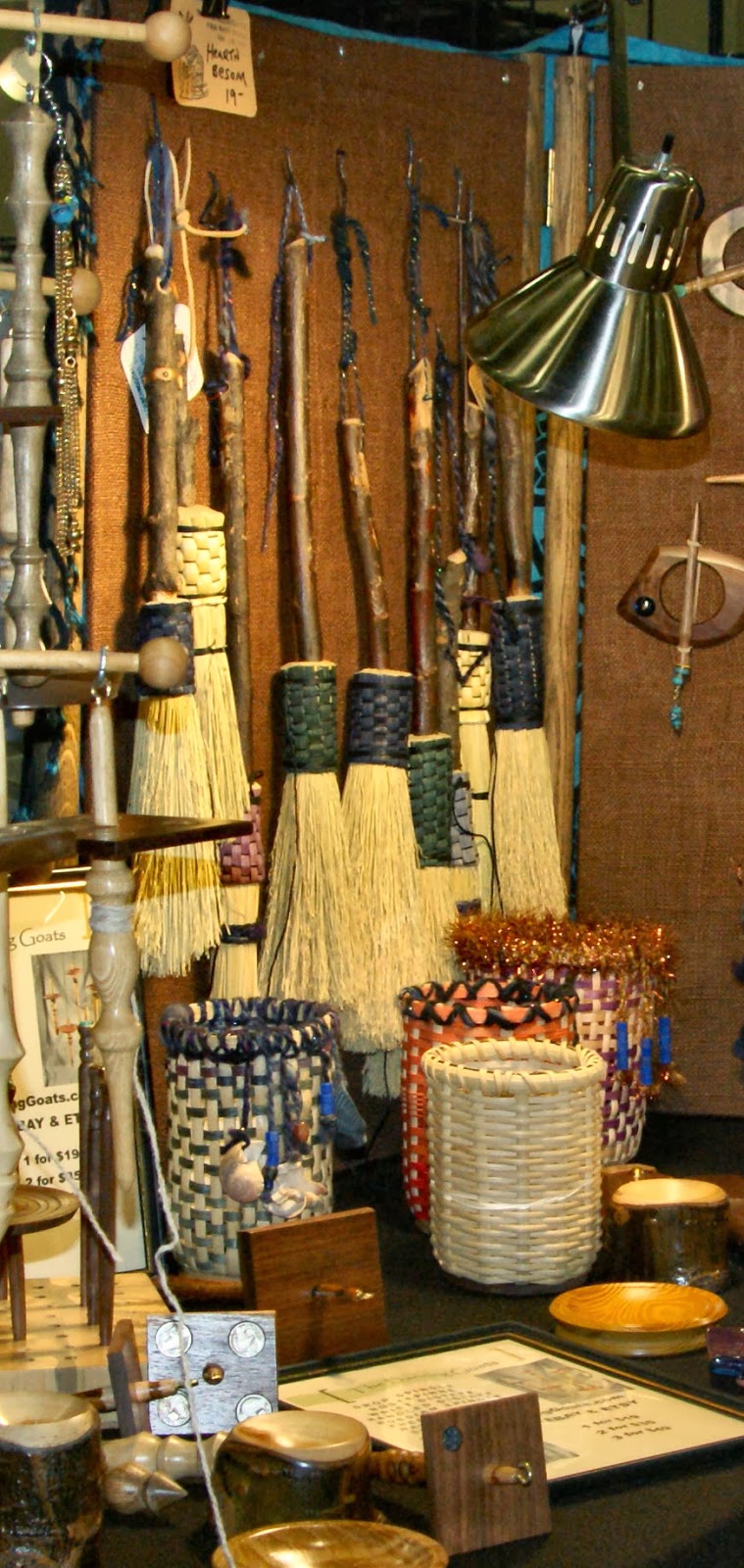 TheImaginariumForge: Appalachian Hearth Broom (Besom) Making: