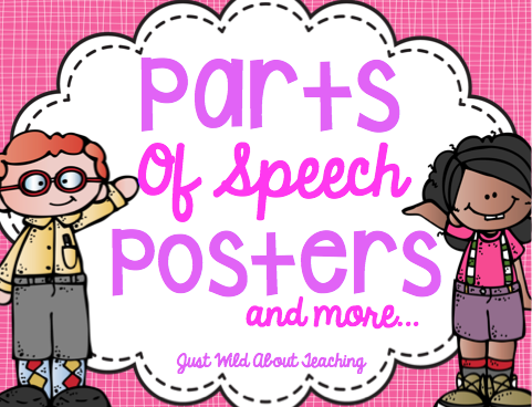 Parts Of Speech Clip Art