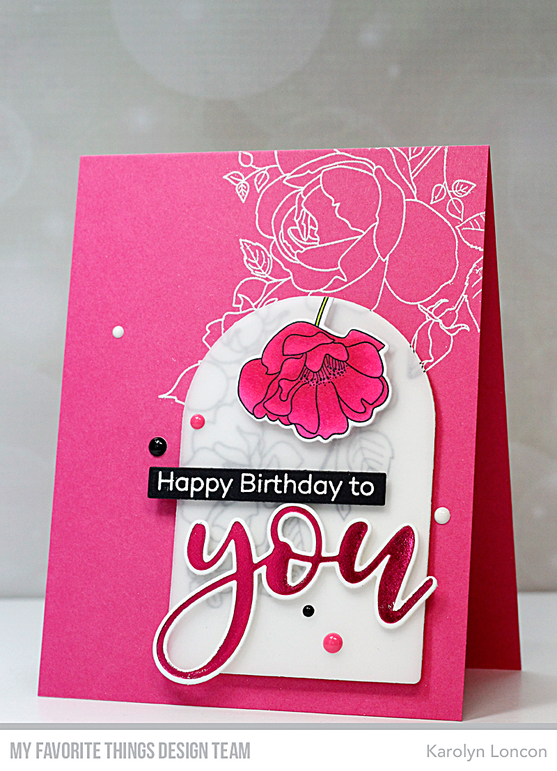 Paper Therapy: My Favorite Things - March Birthday Project Challenge!