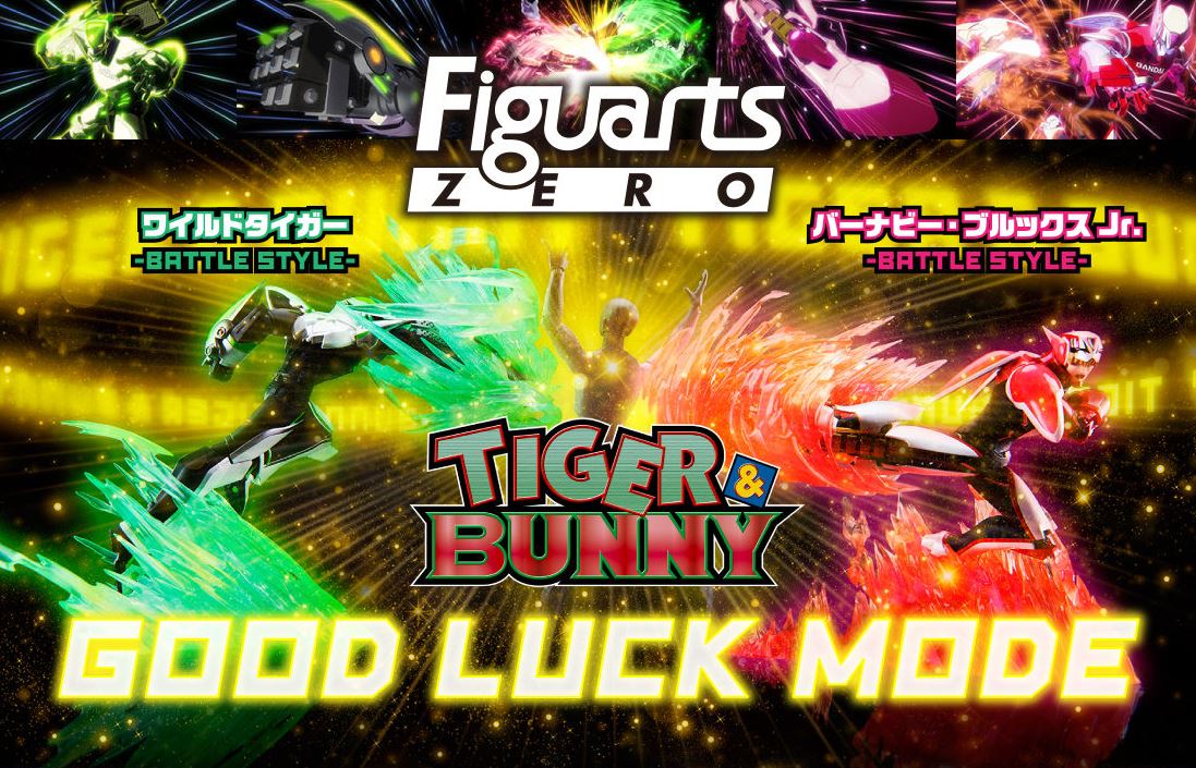 Figuras: Tiger & Bunny ejecutan so Good Luck Mode en sus nuevas ...