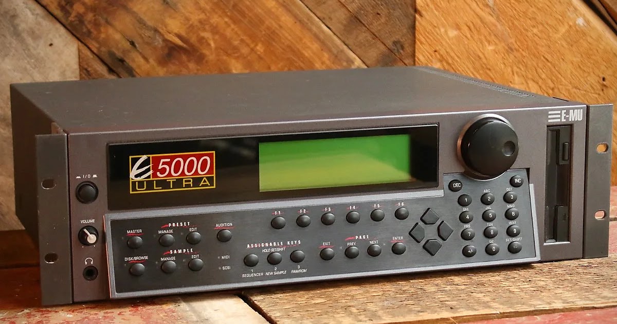 MATRIXSYNTH: E-MU Systems E5000 Ultra Rackmount Sampler