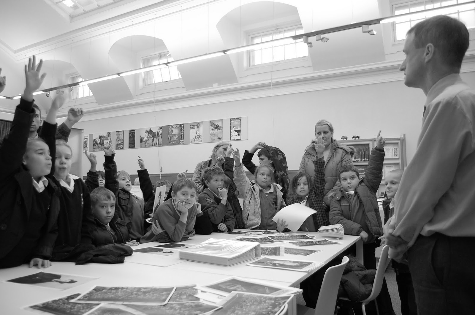 Blackpool Primary School Teacher's Art Forum: Dark room at Mereside and ...