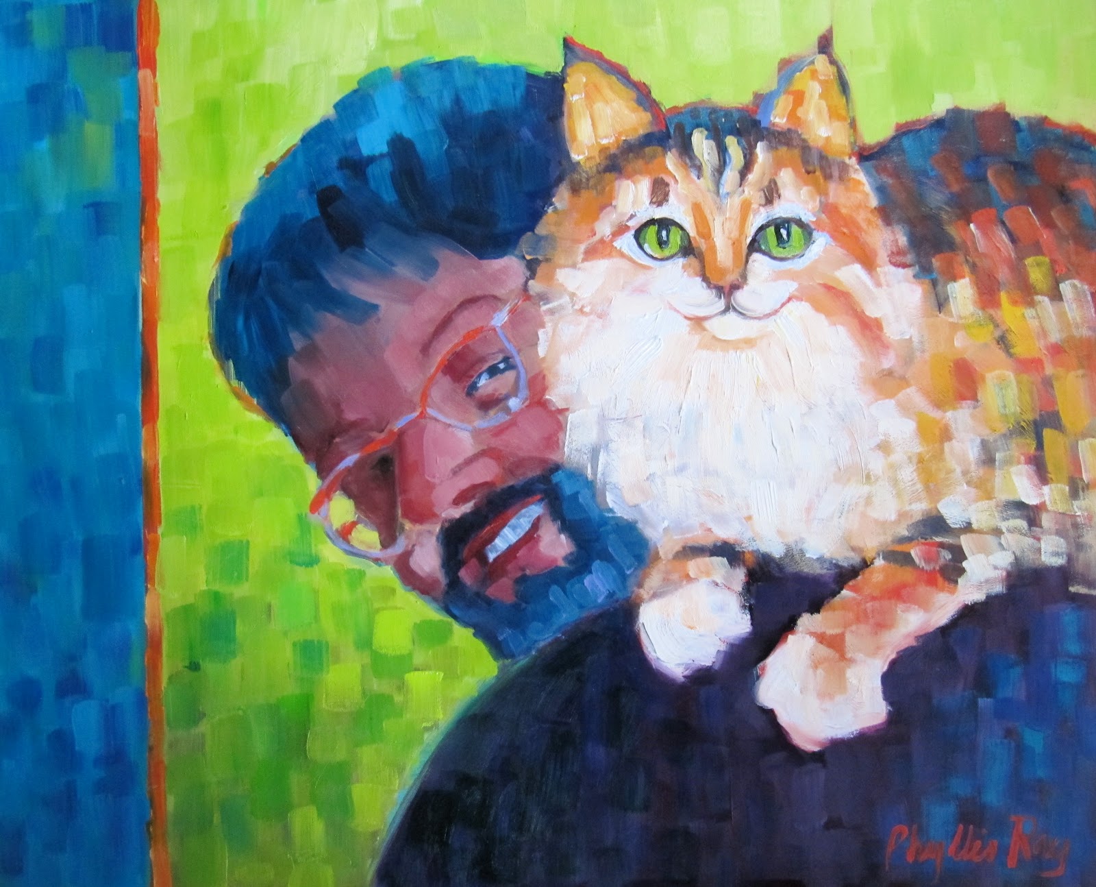 A Ray a Day: Daily paintings by Phyllis Ray: February 2012