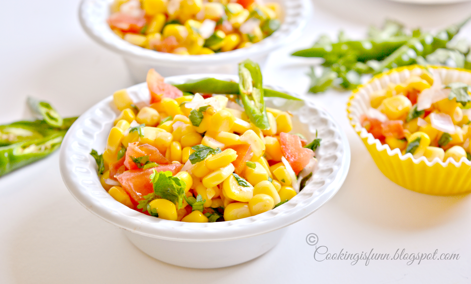 Cookingisfunn: Spicy Corn Salad