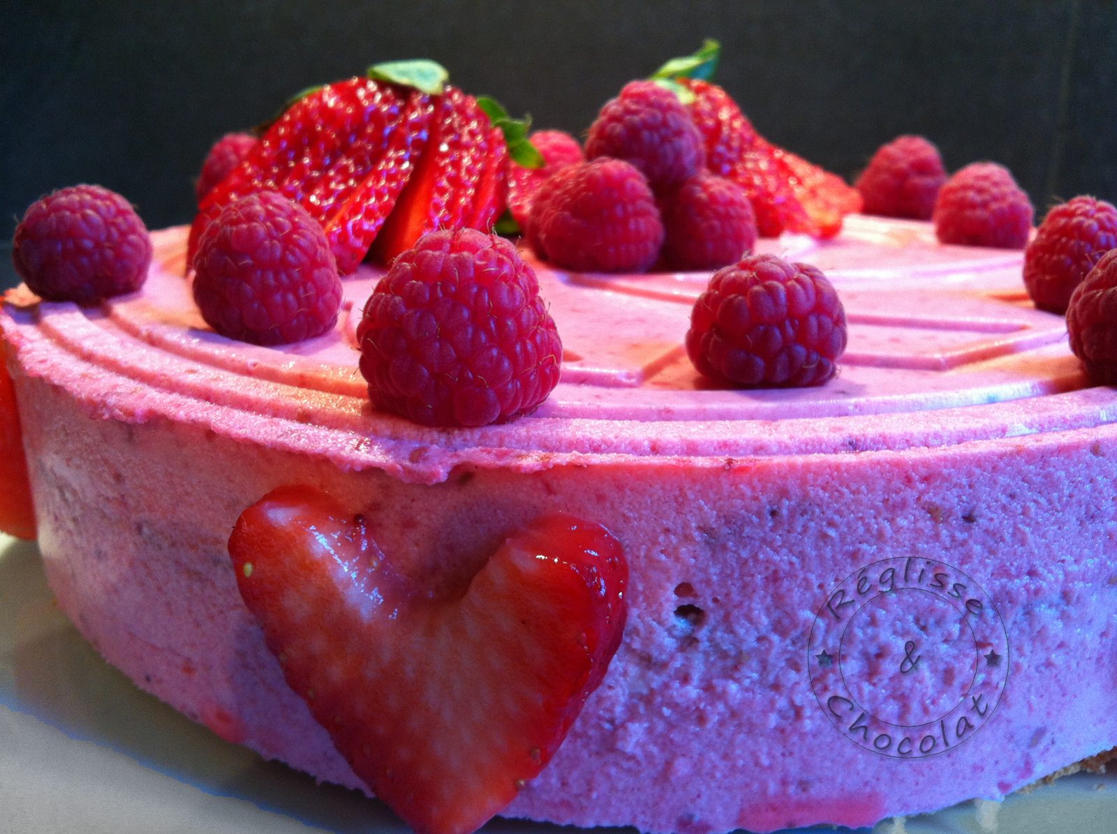 Réglisse et Chocolat: Bavarois Aux Fruits Rouges