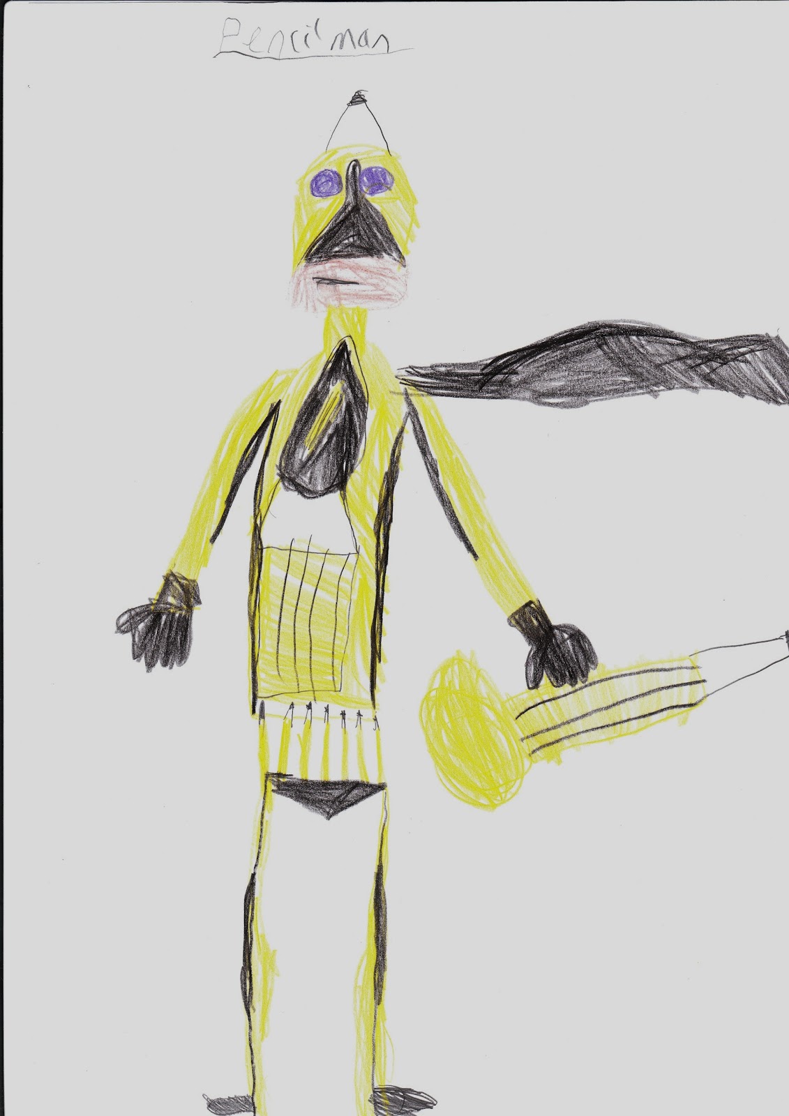 Pencil Man Dc at Claire Grissom blog