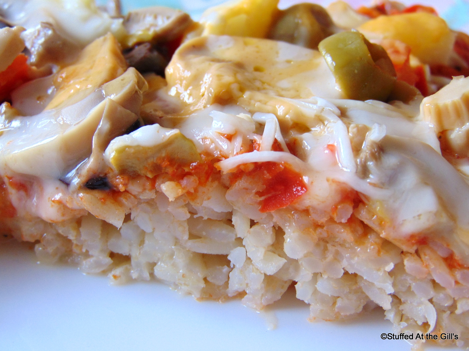 Pizza Rice Casserole