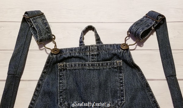 Denim Overall Backpack - Sew Crafty Crochet