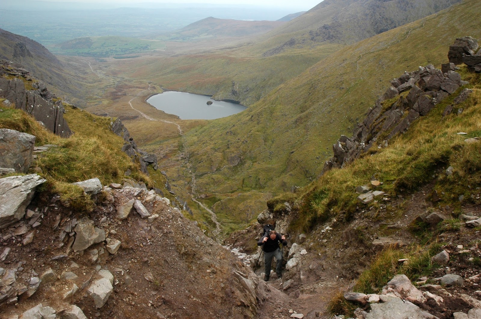 Carrauntoohil via Devil's Ladder and down Heavenly Gates