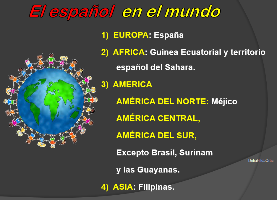 MUNDOHISPANICO2 : EL ESPAÑOL EN EL MUNDO