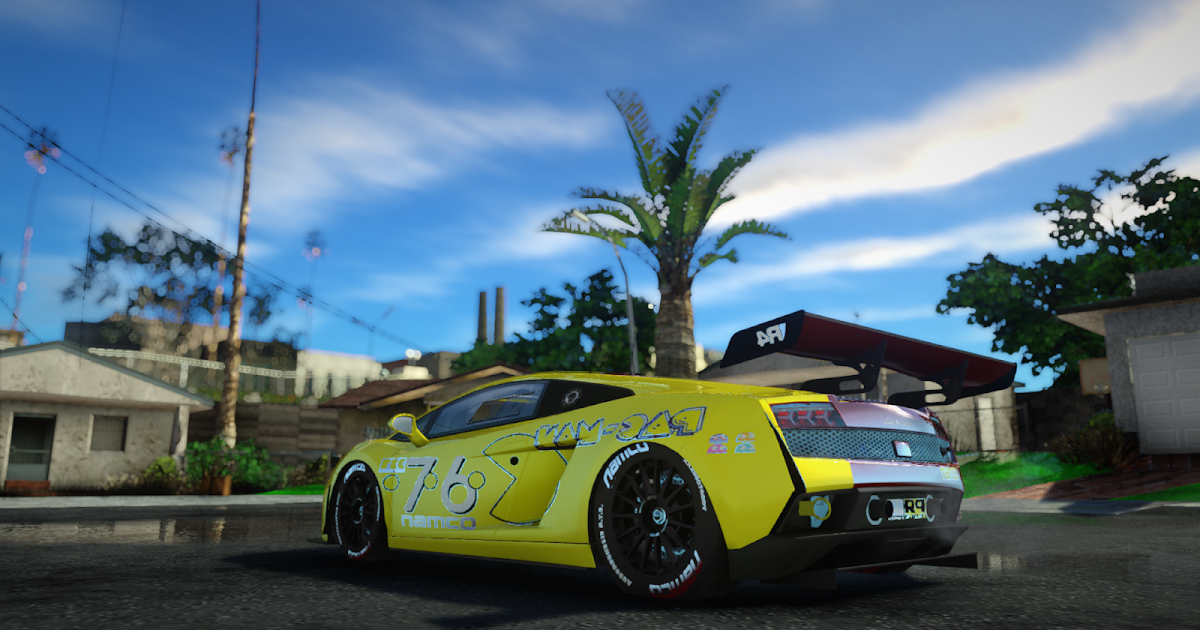SERGIO_VAN_DYK Mods: Lamborghini Gallardo Pac Racing Club / RIDGE RACER ...