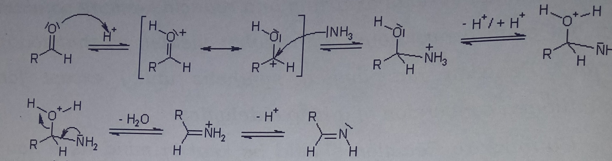 Strecker synthesis