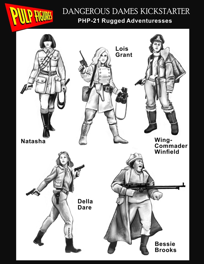 Pousse Plomb: Dangerous Dames