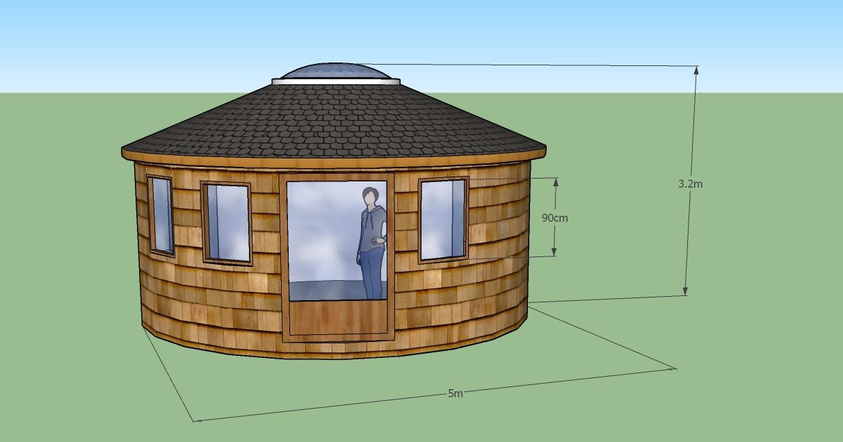 Shedworking: Discounted circular garden office for sale