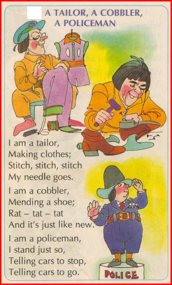 TELUGU WEB WORLD: ENGLISH RHYME A TAILOR, A COBBLER AND A POLICEMENT ...