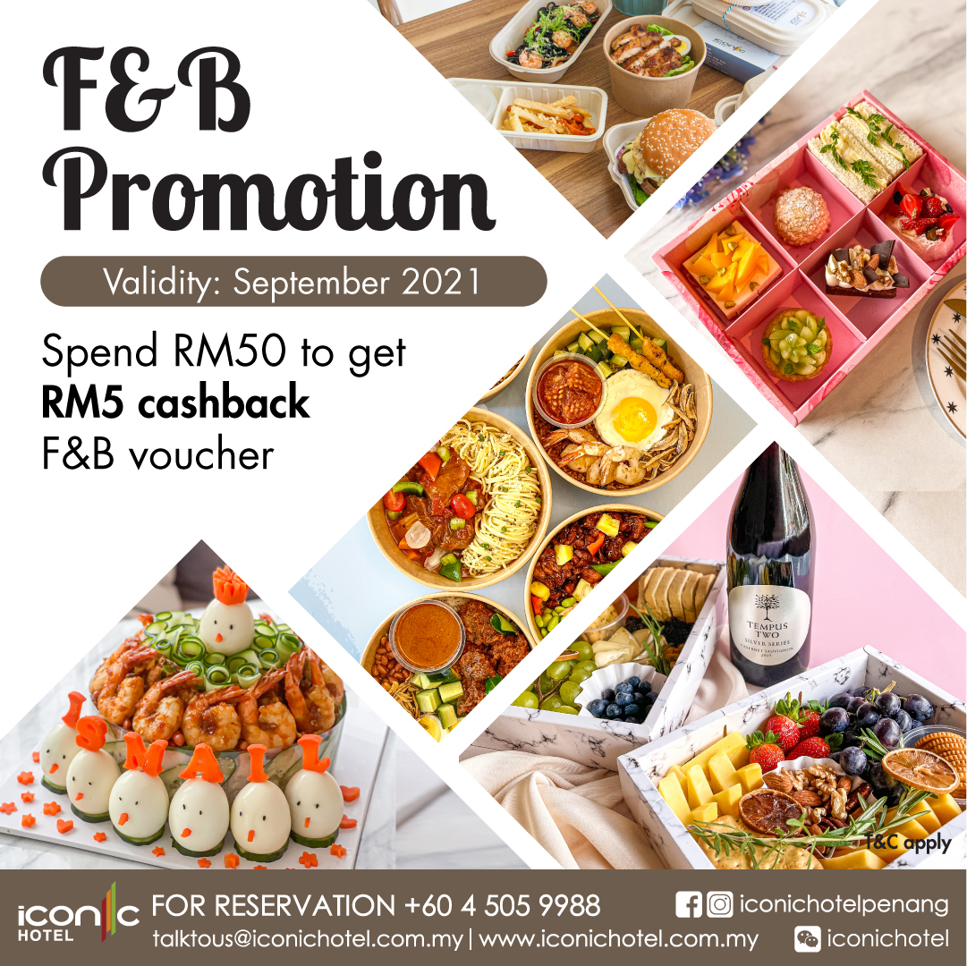 Iconic Hotel, Penang 5th Anniversary Promotions