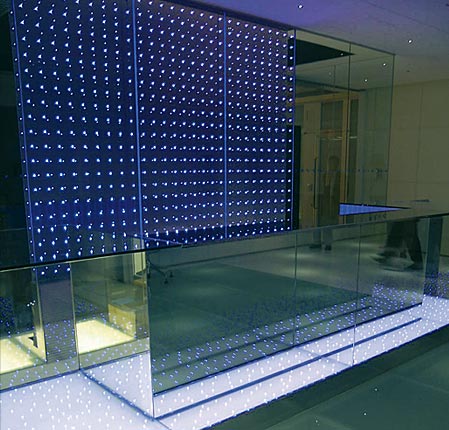 Vidrio con leds Vidurglass - Powerglass® ~ Global Glass Solutions