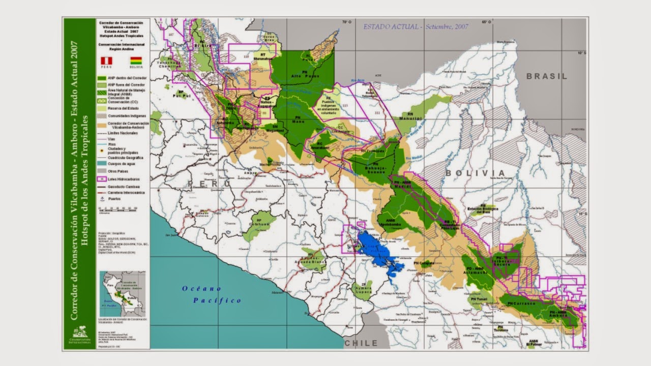 Ecological Networks of the World: The Vilcabamba–Amboró Conservation ...