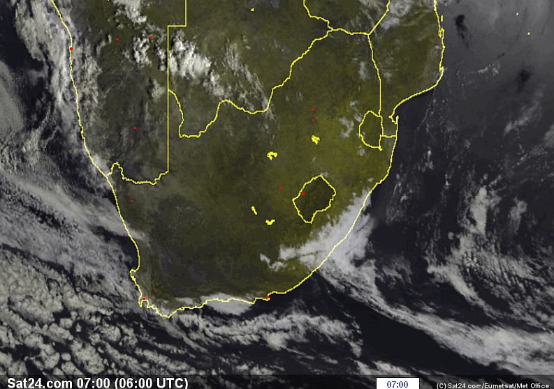 SA Weather and Disaster Observation Service: SA Weather Satellite Image ...