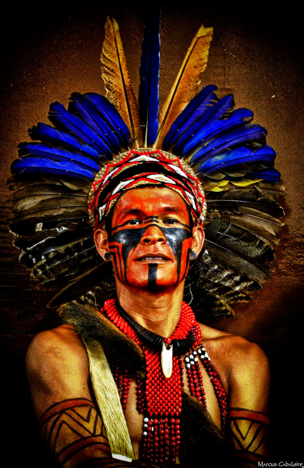 Marcus Cabaleiro: Olhares - Cores do Brasil - Índio Wrykanã Pataxó ...