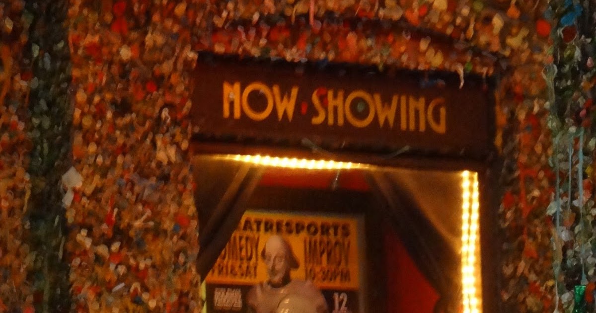 MORE KIDS THAN SUITCASES: Behind the Gum Wall - Our Night at the ...