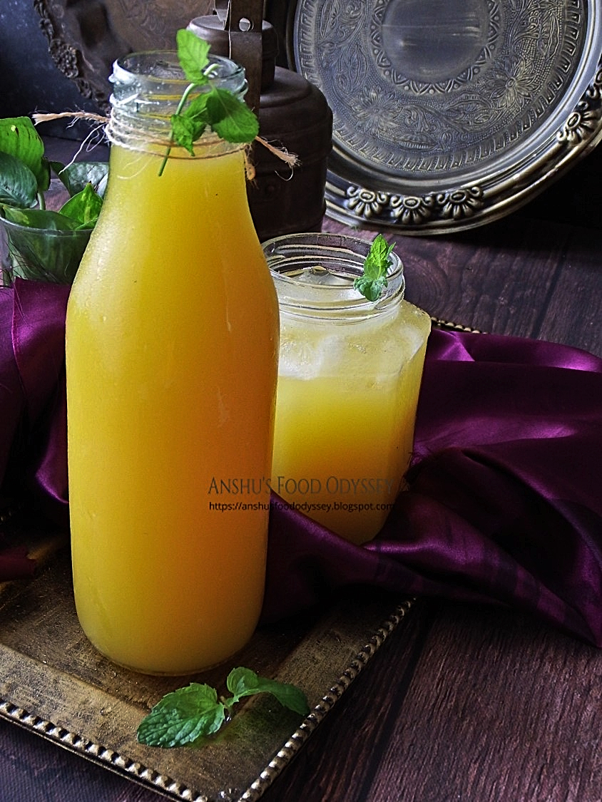 Homemade Mango Frooti | Easy Mango Frooti Recipe | How to Make Mango ...