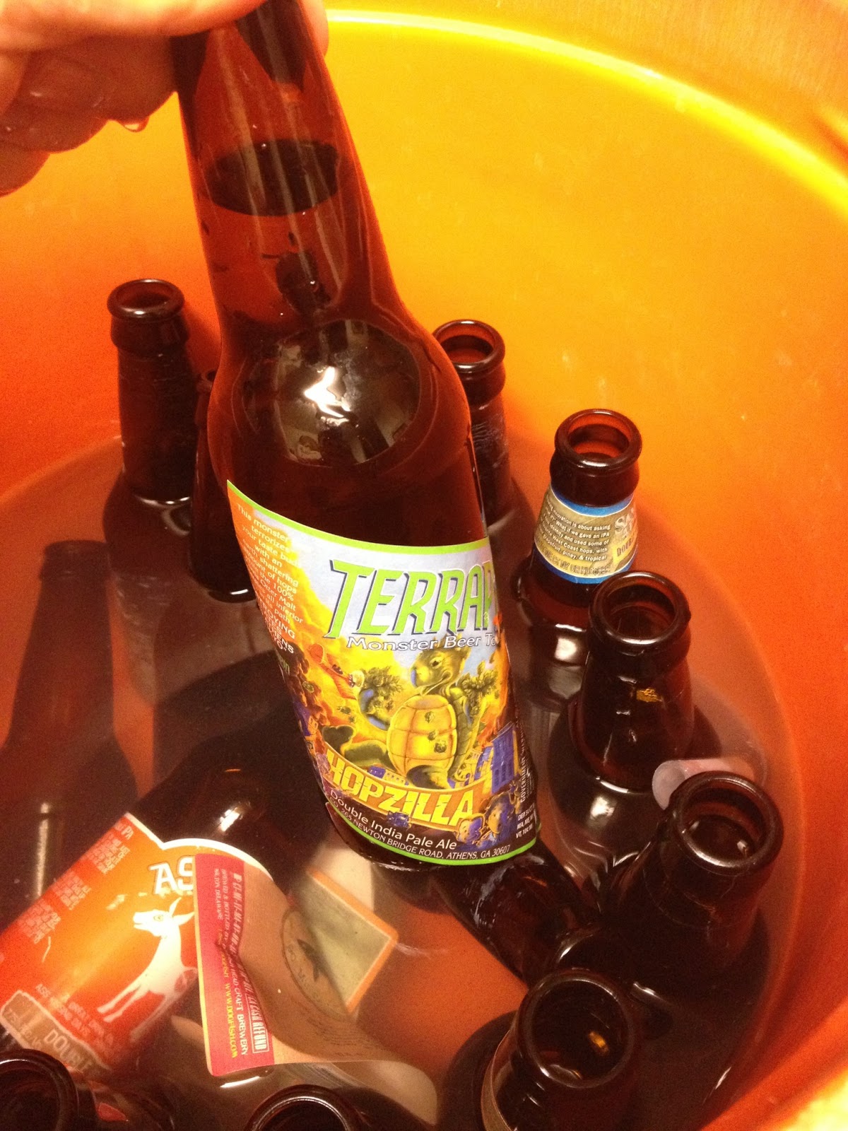 Get rid of those old labels! – An easy way to recycle and clean bottles ...