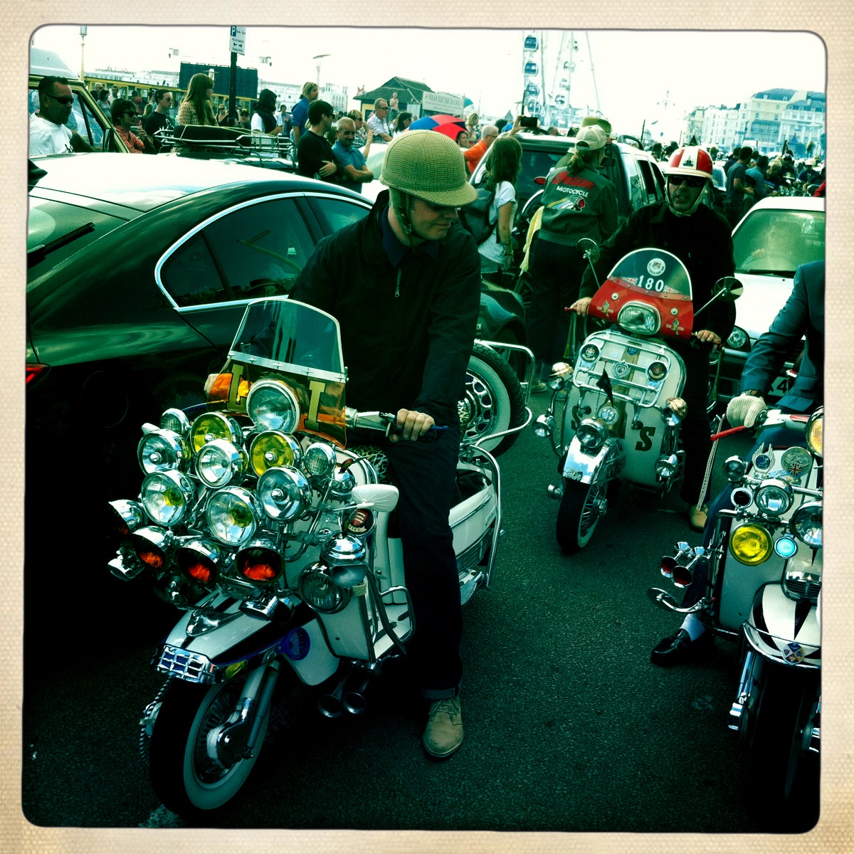 Monkey Picks: NEW UNTOUCHABLES BRIGHTON MOD RALLY SCOOTER RIDEOUT ...