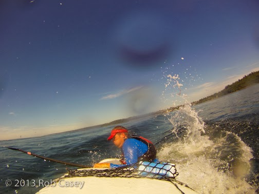How to Fall off your SUP and Get Back On / Salmon Bay Paddle