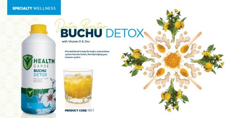 Healthgarde Buchu Detox With Vitamin D & Zinc