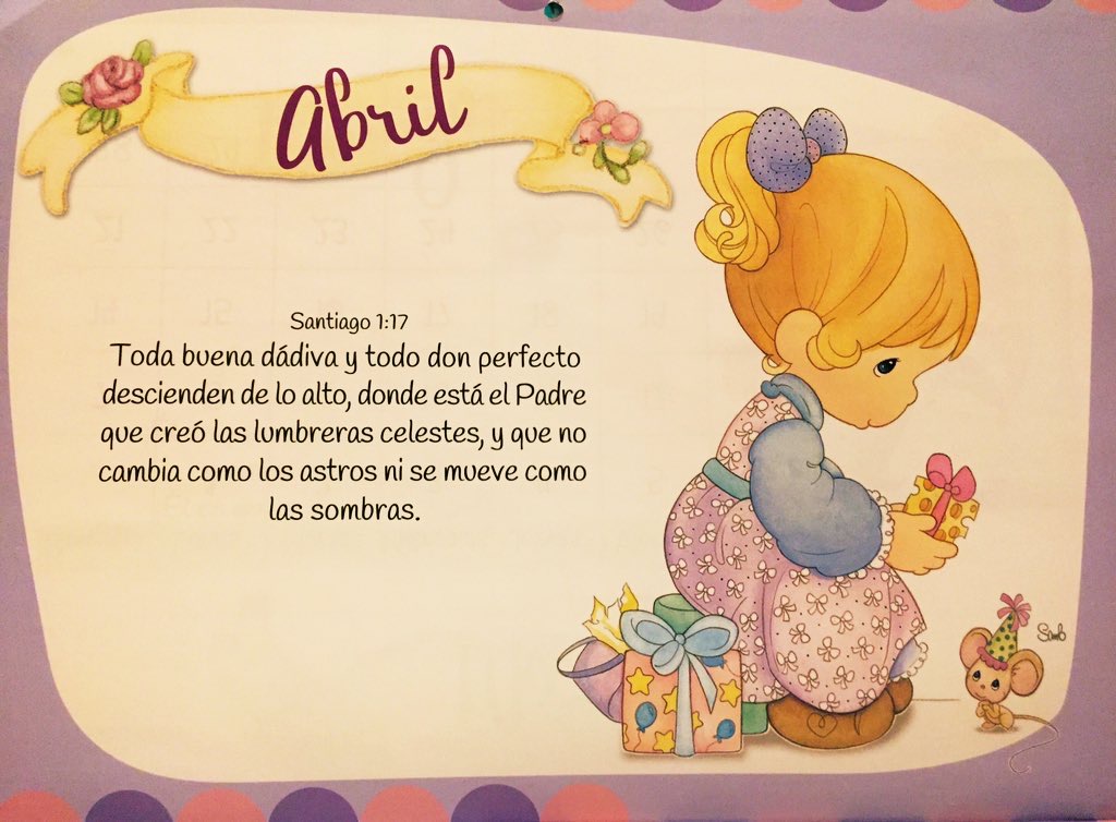 Cantos y Oraciones: Abril versículo bíblico 📖