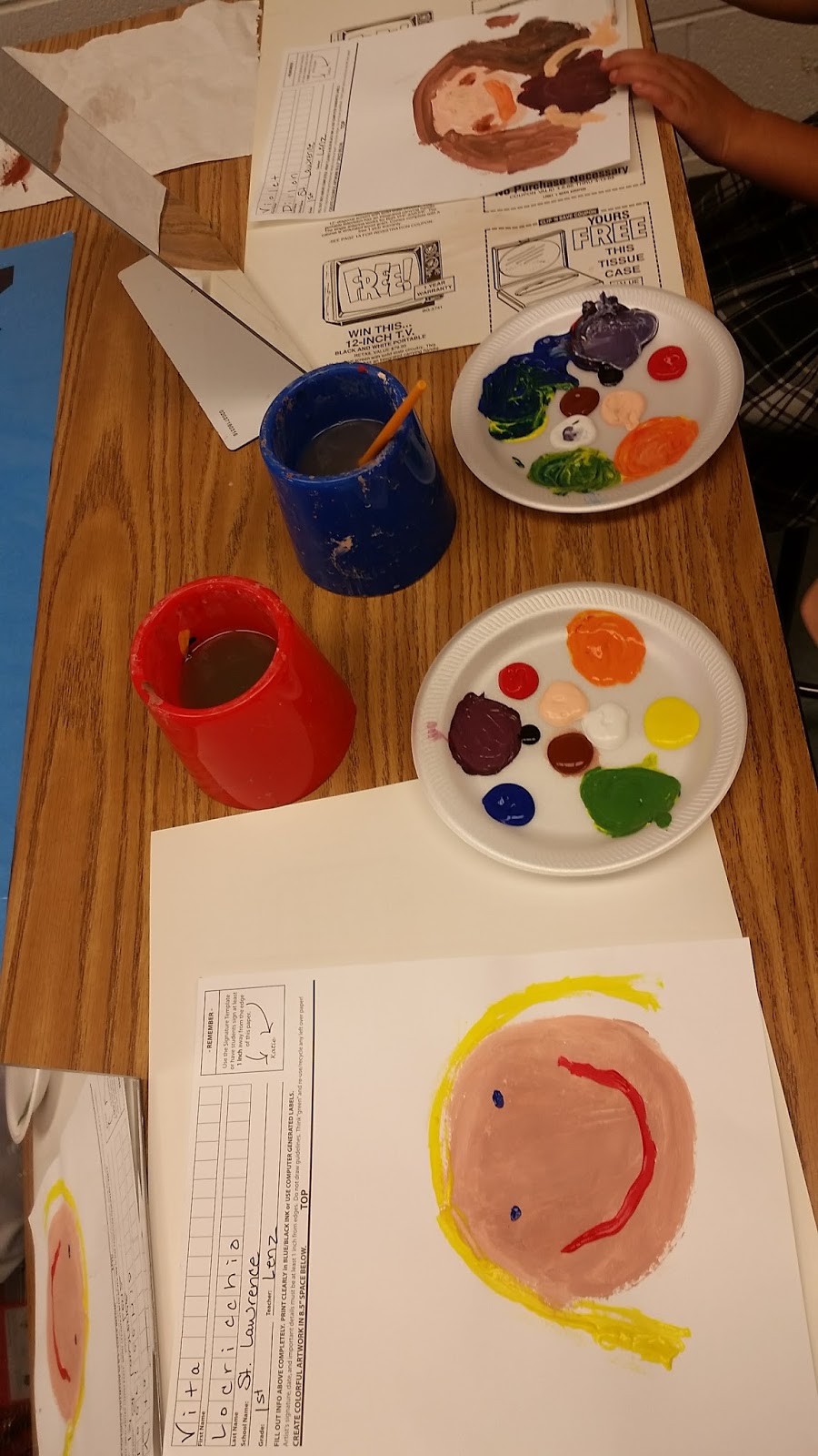 Self-Portrait & Color Mixing