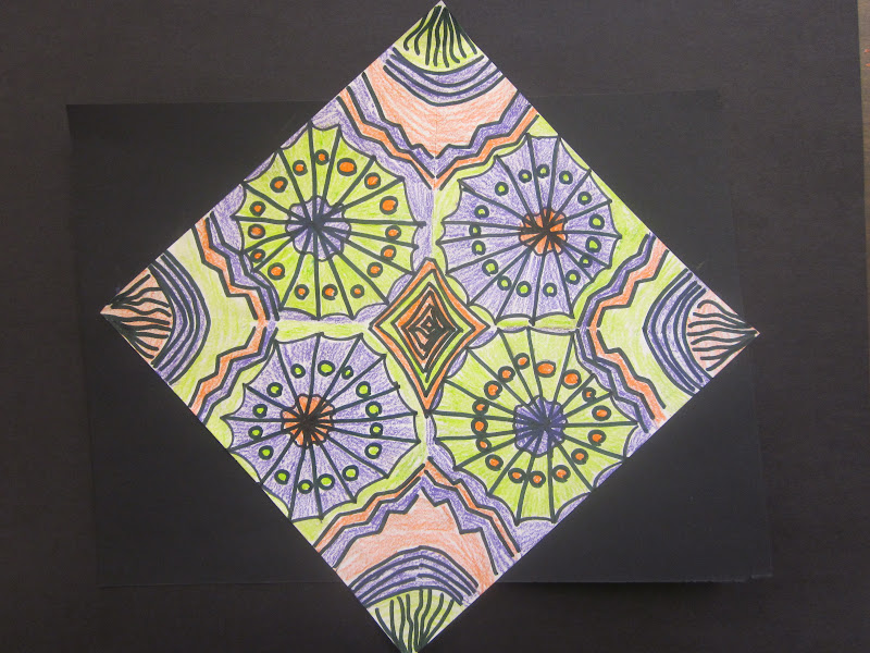 The Art Teacher's Closet: In the Art Room - Kaliedescope Designs