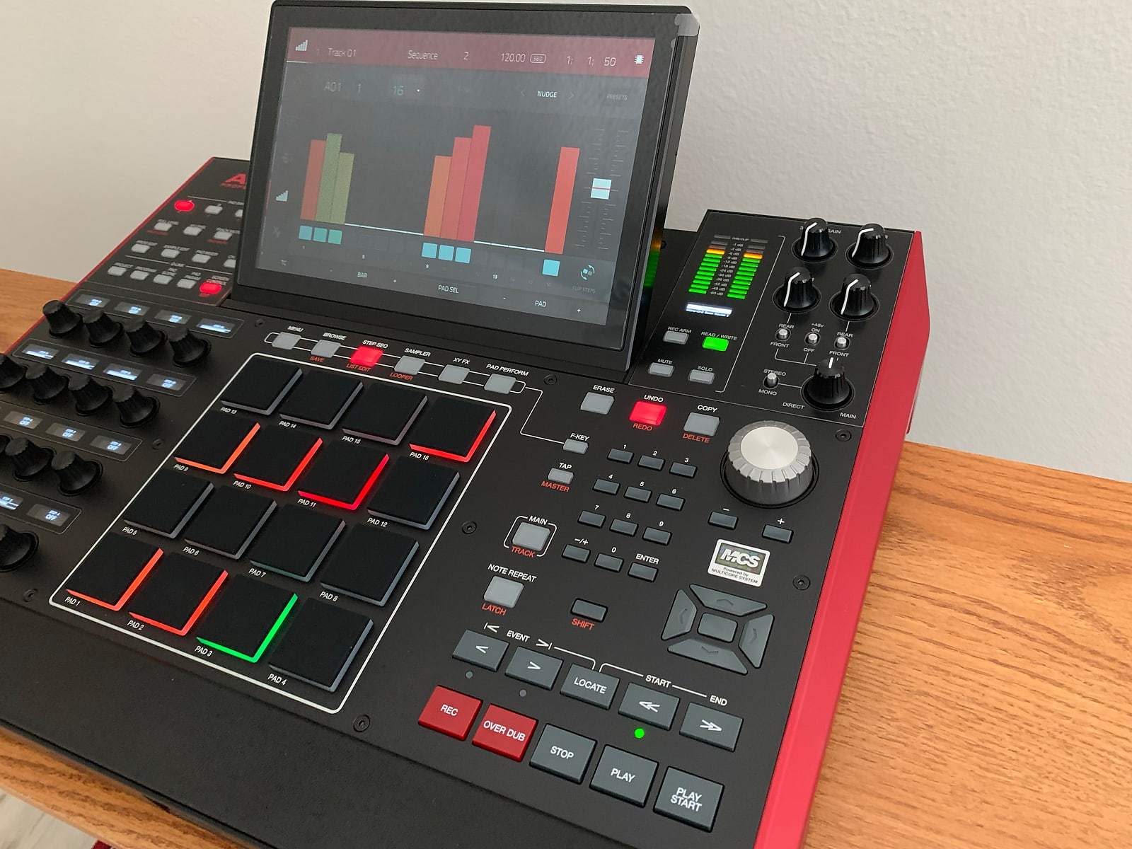 MATRIXSYNTH: Akai MPC X Standalone Sampler/Sequencer & 120GB SSD w ...