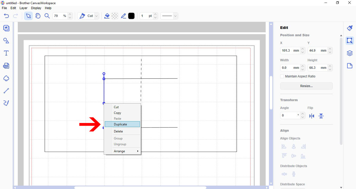 Designing pop up cards in brother scan and cut canvas workspace ...