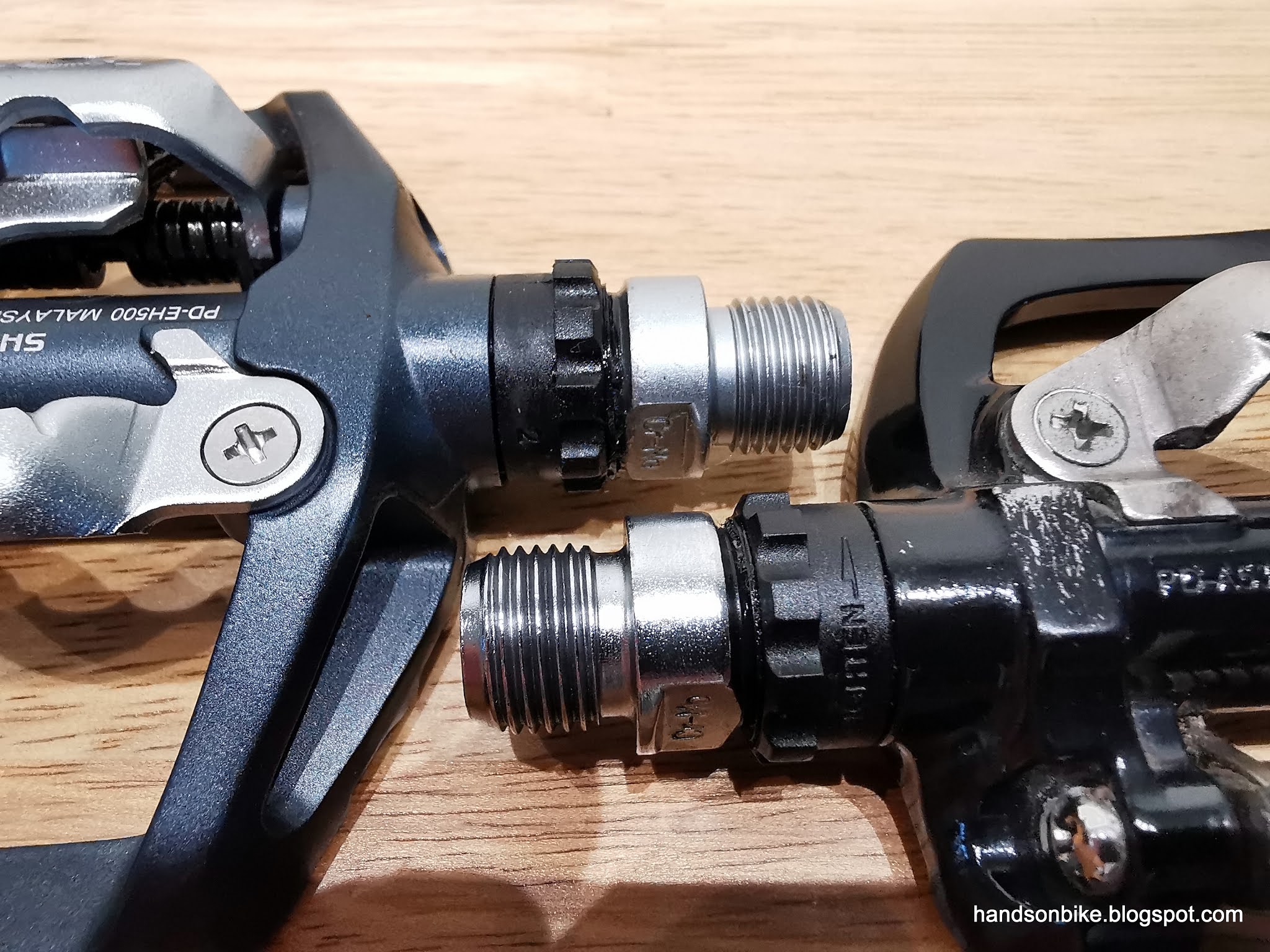 Hands On Bike: Shimano Dual-Sided SPD/Flat Pedals: PD-A530 vs PD-EH500