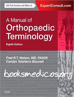 A Manual Orthopaedic Terminology 8th Edition | booksmedicos