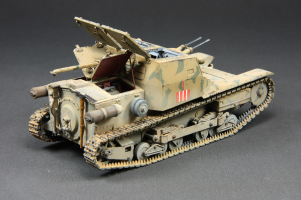 Andy King's Model Blog: Bronco 1/35 CV3/33 Tankette finished